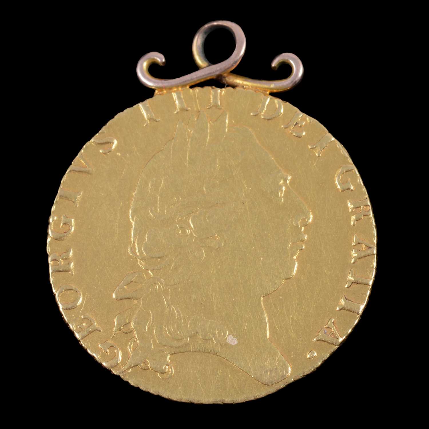 Lot 133 - A Gold Spade Guinea Coin, George III 1795,