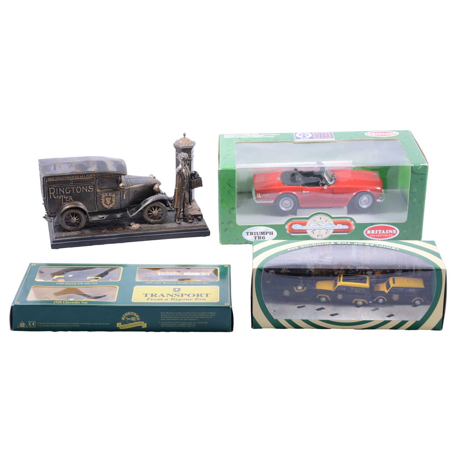 Lot 127 - Rington's Tea - diecast vehicles, and a cast