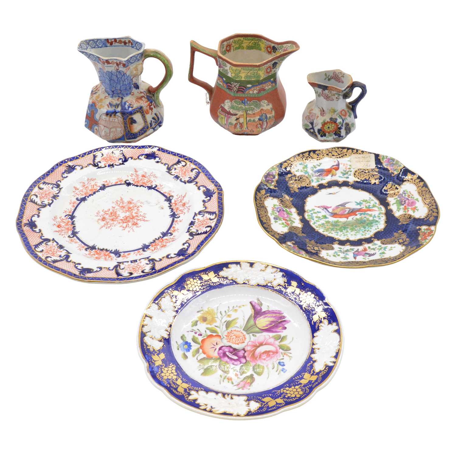 Lot 41 - Pair of Royal Crown Derby plates, etc.,