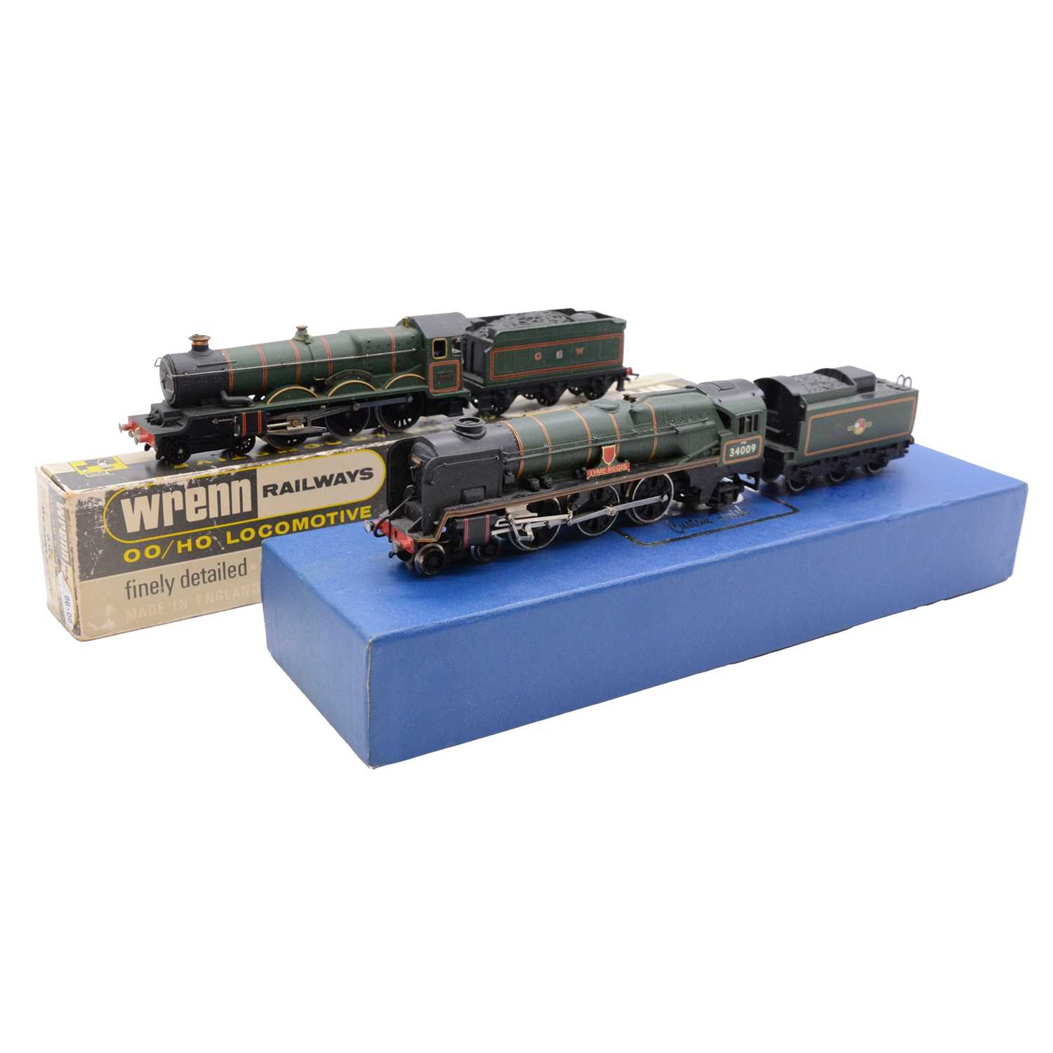 Lot 448 - Two renamed Wrenn OO gauge locomotives