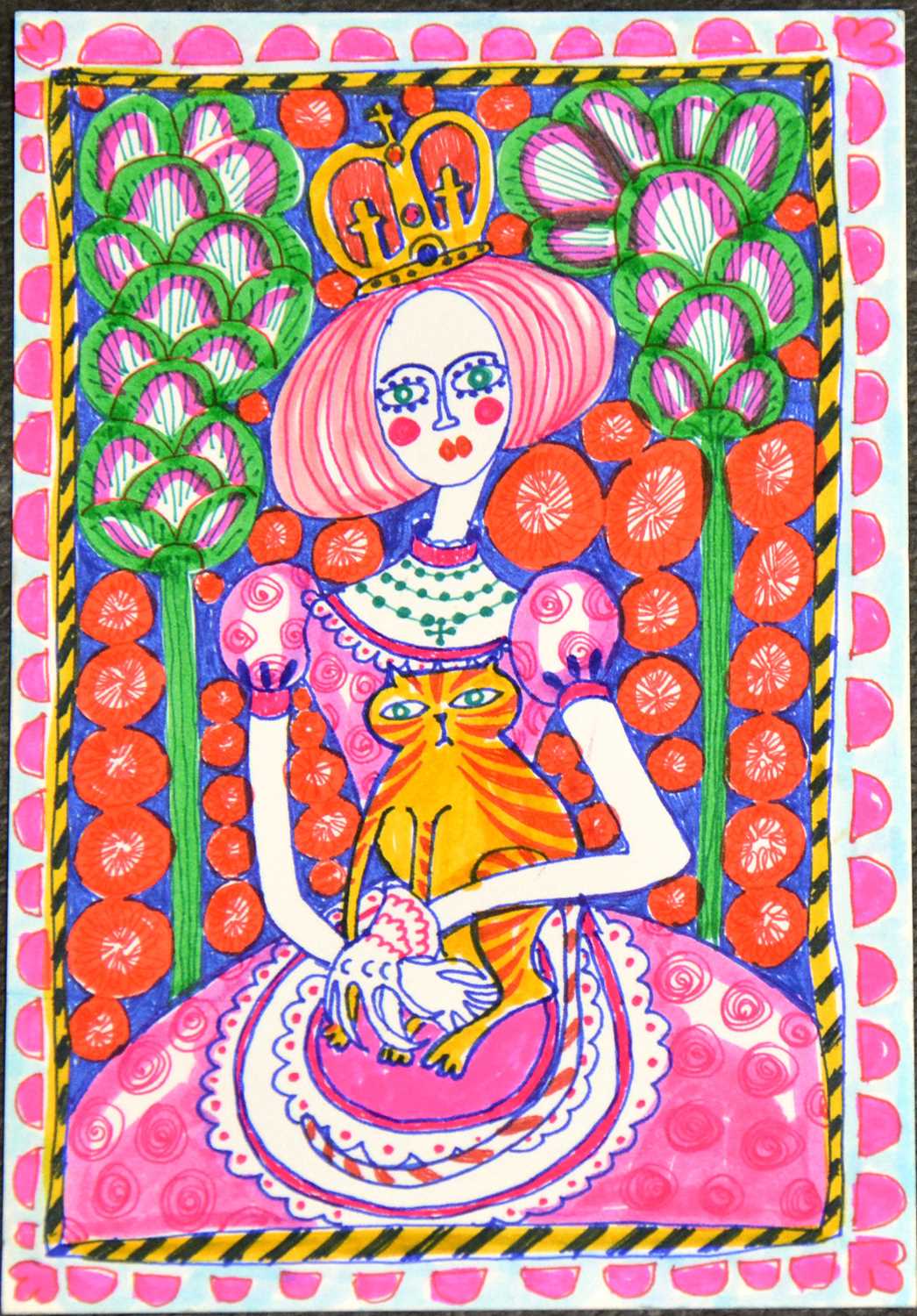 Lot 59 - GRAYSON PERRY, CBE RA Hon FRIBA - Queen and