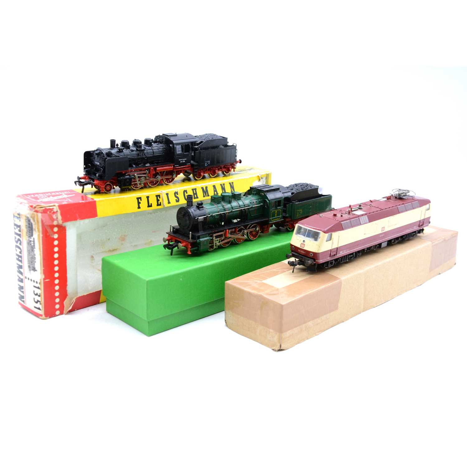 Lot 502 - Three Fleischmann HO gauge locomotives