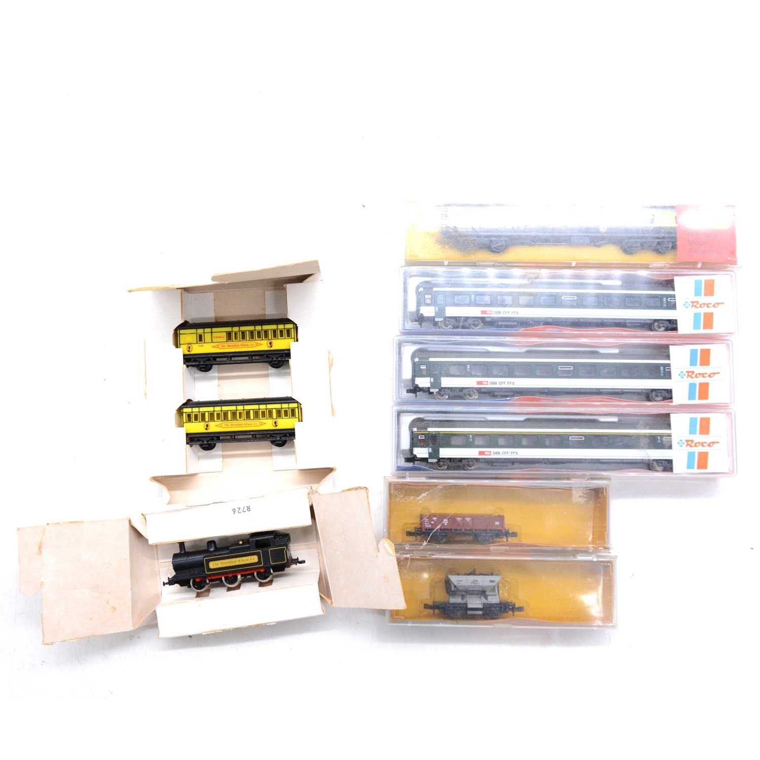 Lot 139 - Seven Roco, Hornby Minitrix and Graham
