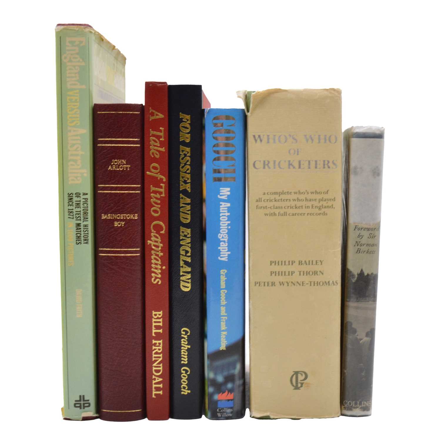 Lot 135 - Cricket books