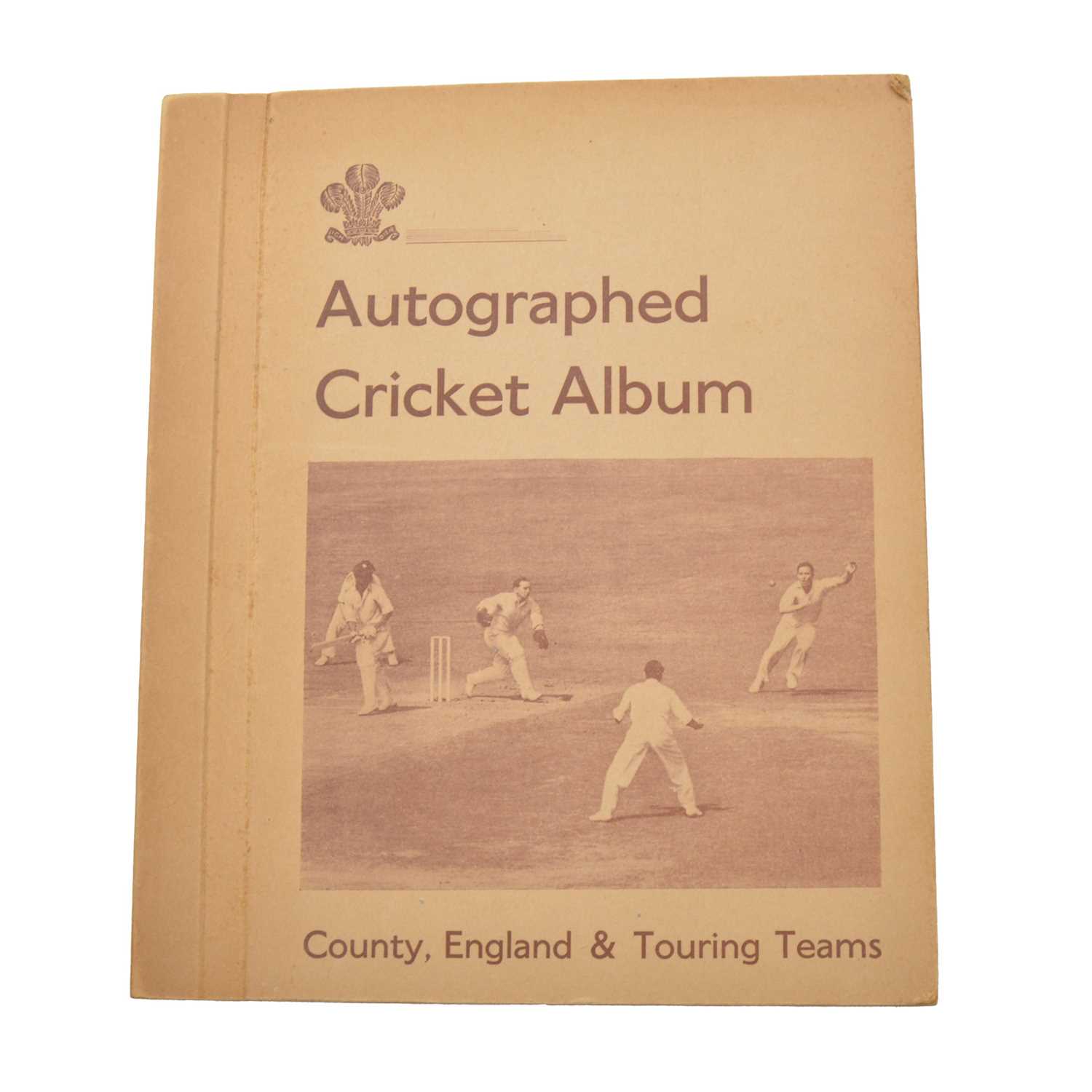Lot 125 - Autographed Cricket Album
