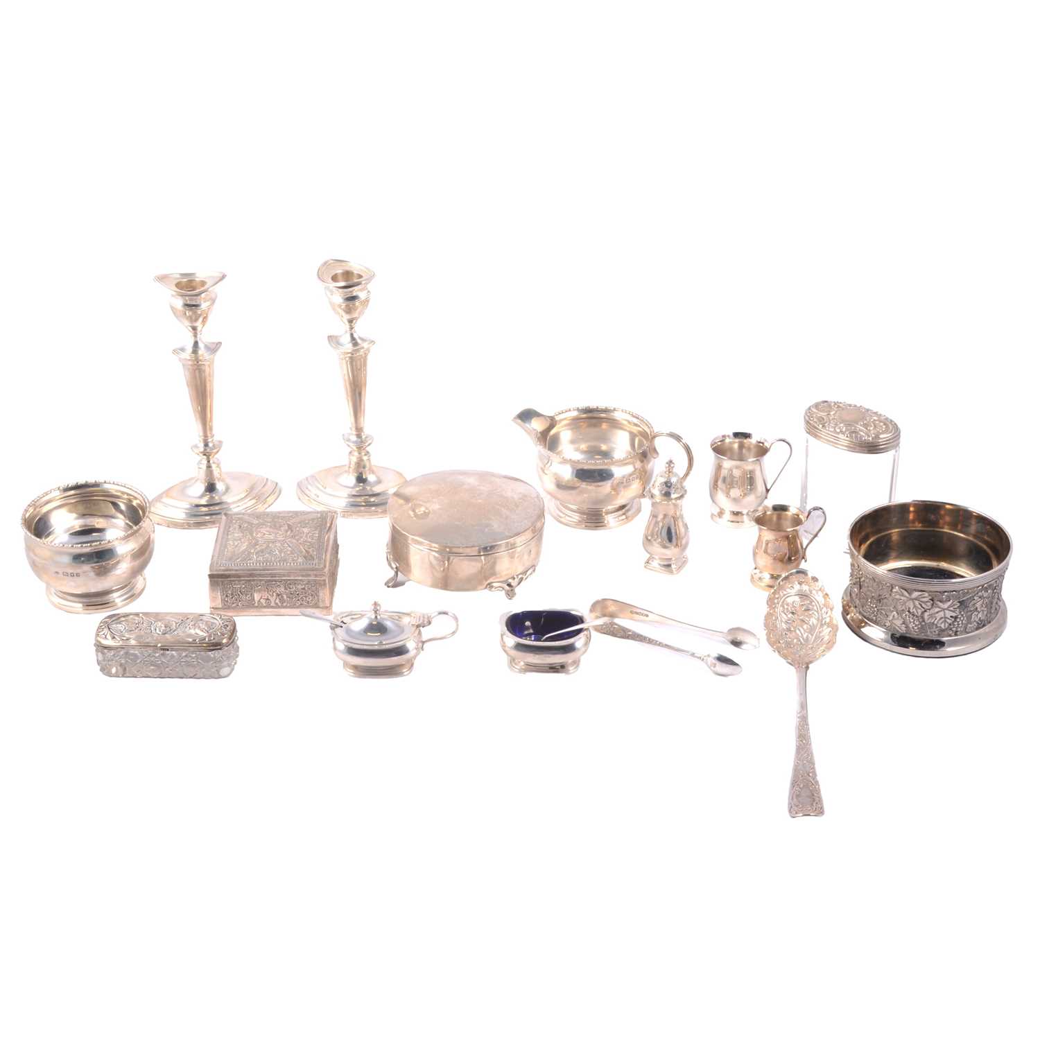 Lot 232 - Georgian silver berry spoon, Solomon Royes,