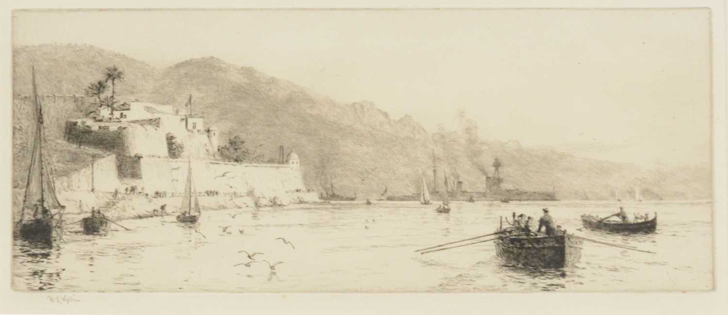 Lot 392 - William Lionel Wyllie, Villa Franche,