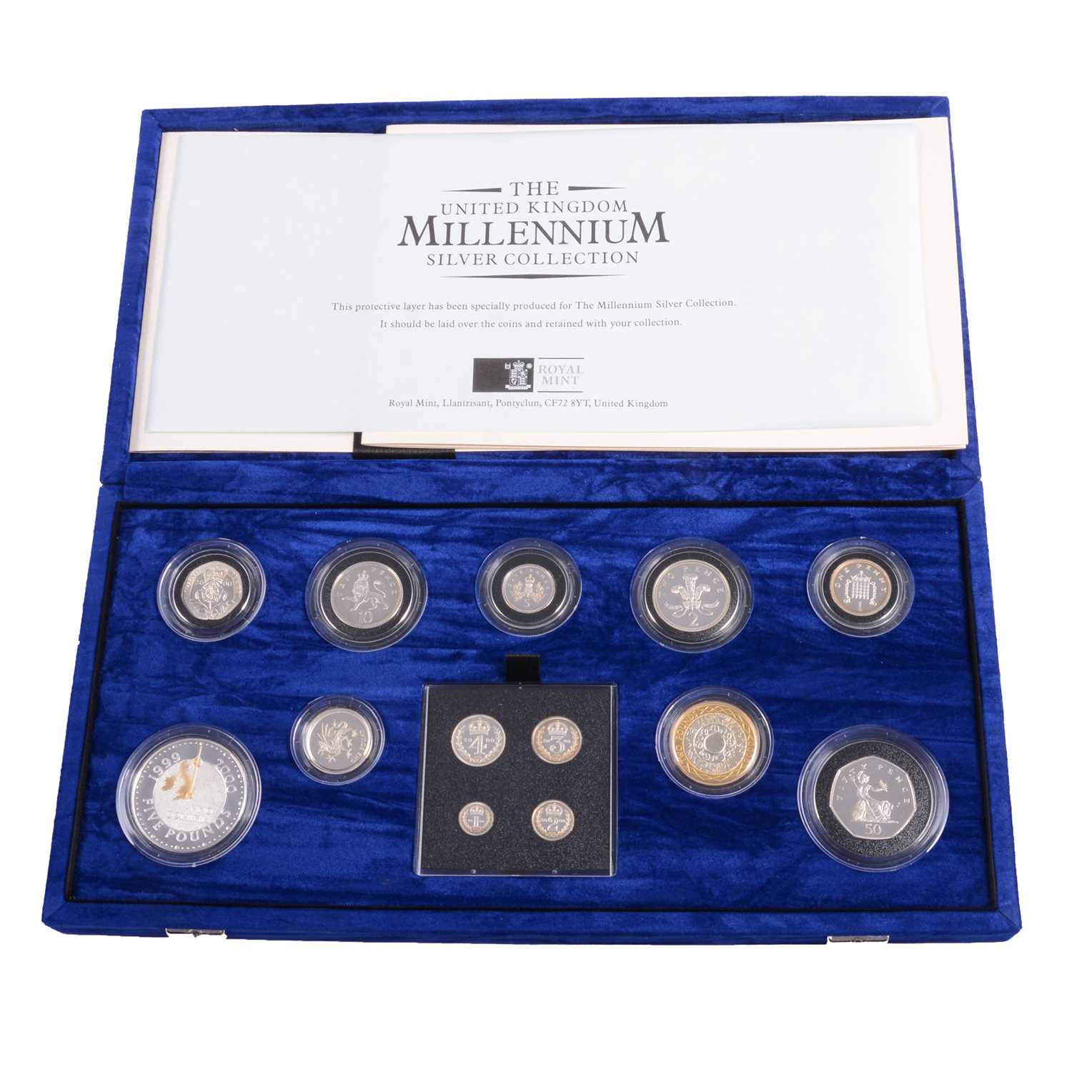 Lot 150 - The United Kingdom Millennium Silver Coin