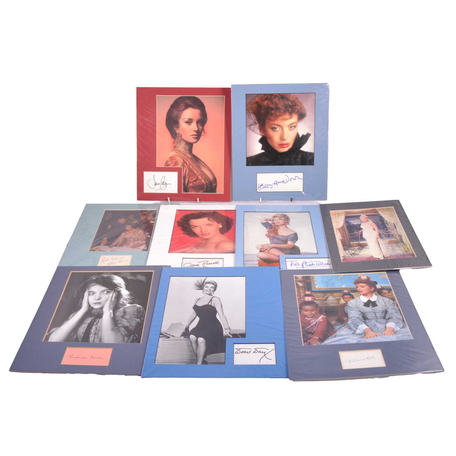 Lot 288 - Actresses and female celebrities: a