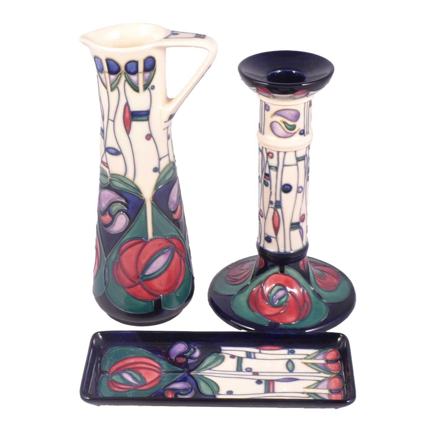 Lot 20 - Rachel Bishop for Moorcroft Pottery, three