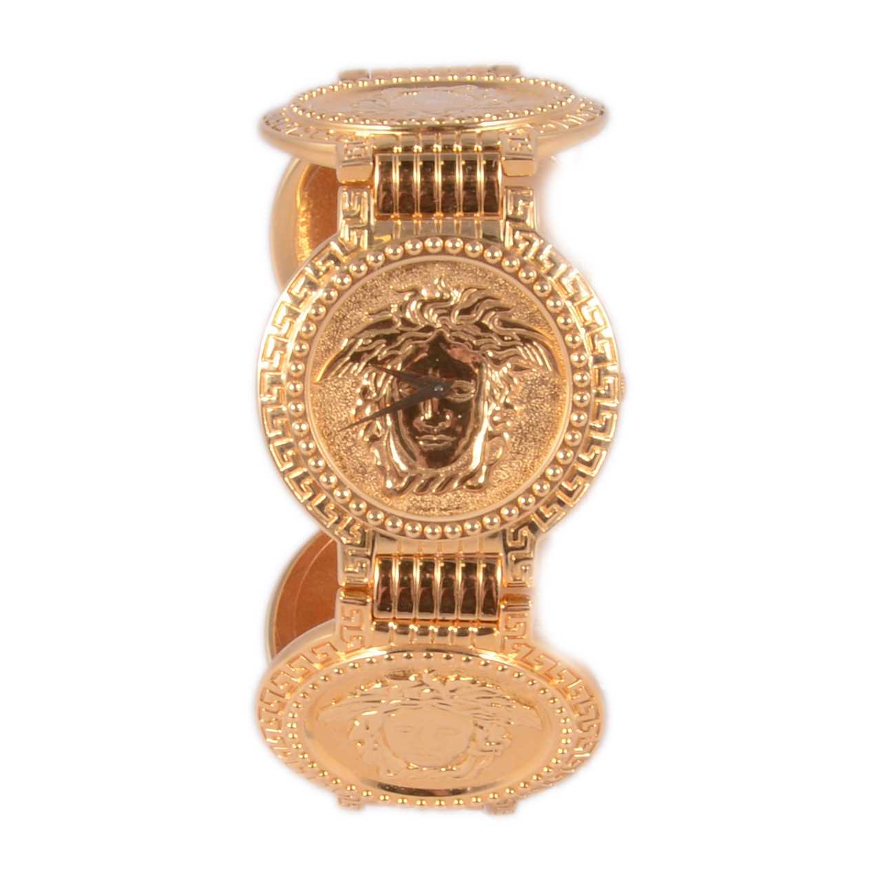 Lot 287 - Gianni Versace - a Medusa Coin gold-plated