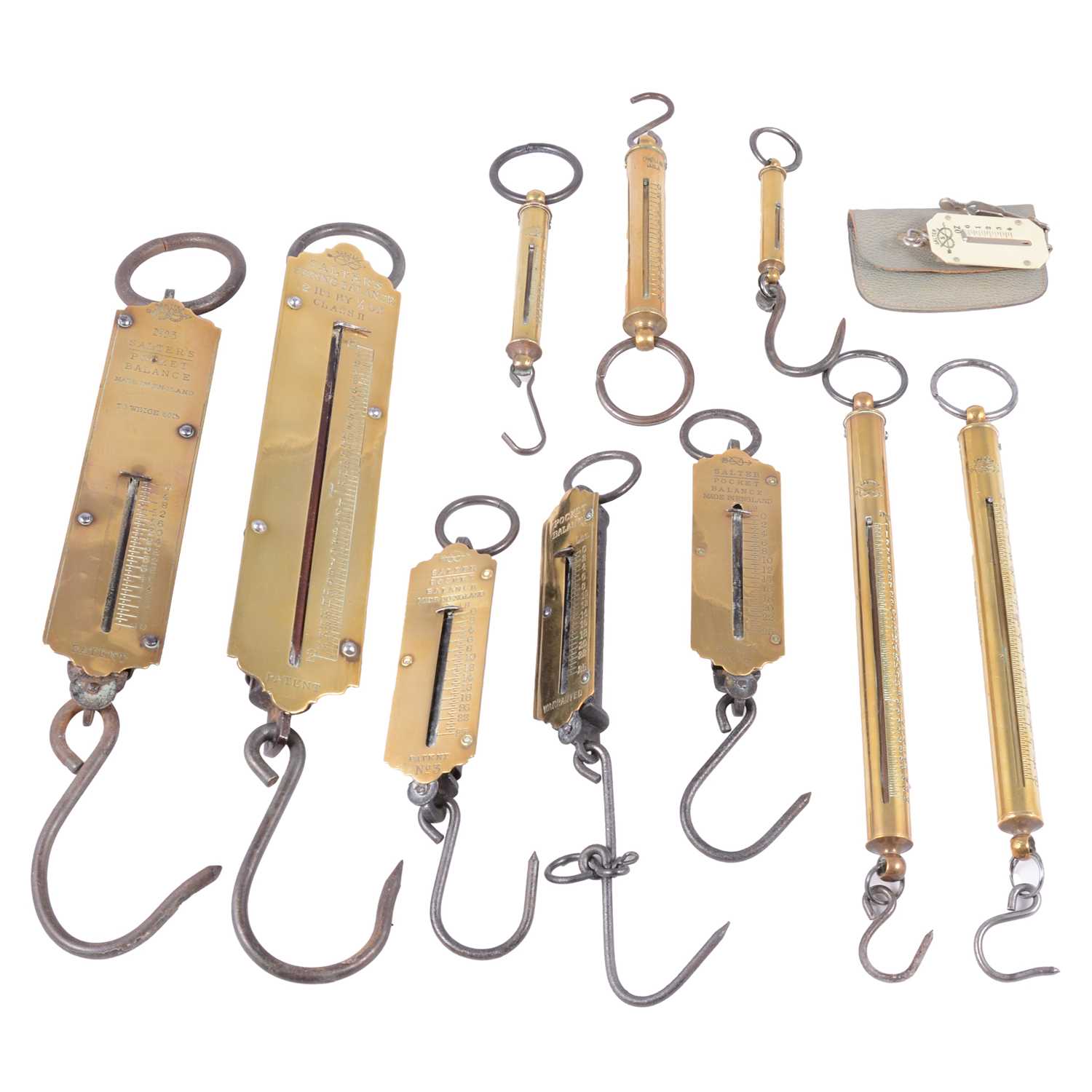 Lot 190 - Collection of Salter's Spring Balance scales