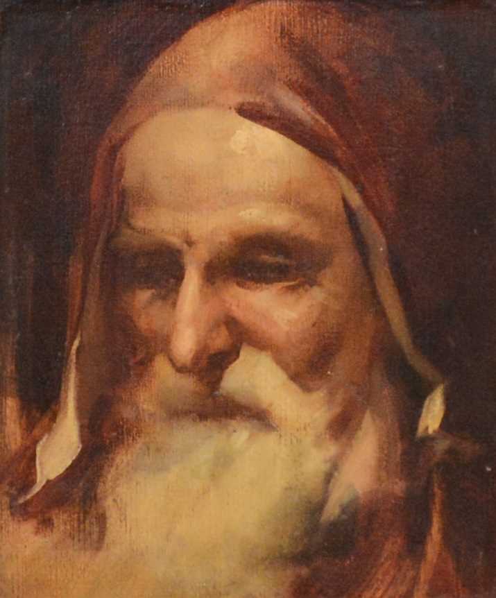 Lot 198 - Ascribed to Ernest Townsend, Portrait of a