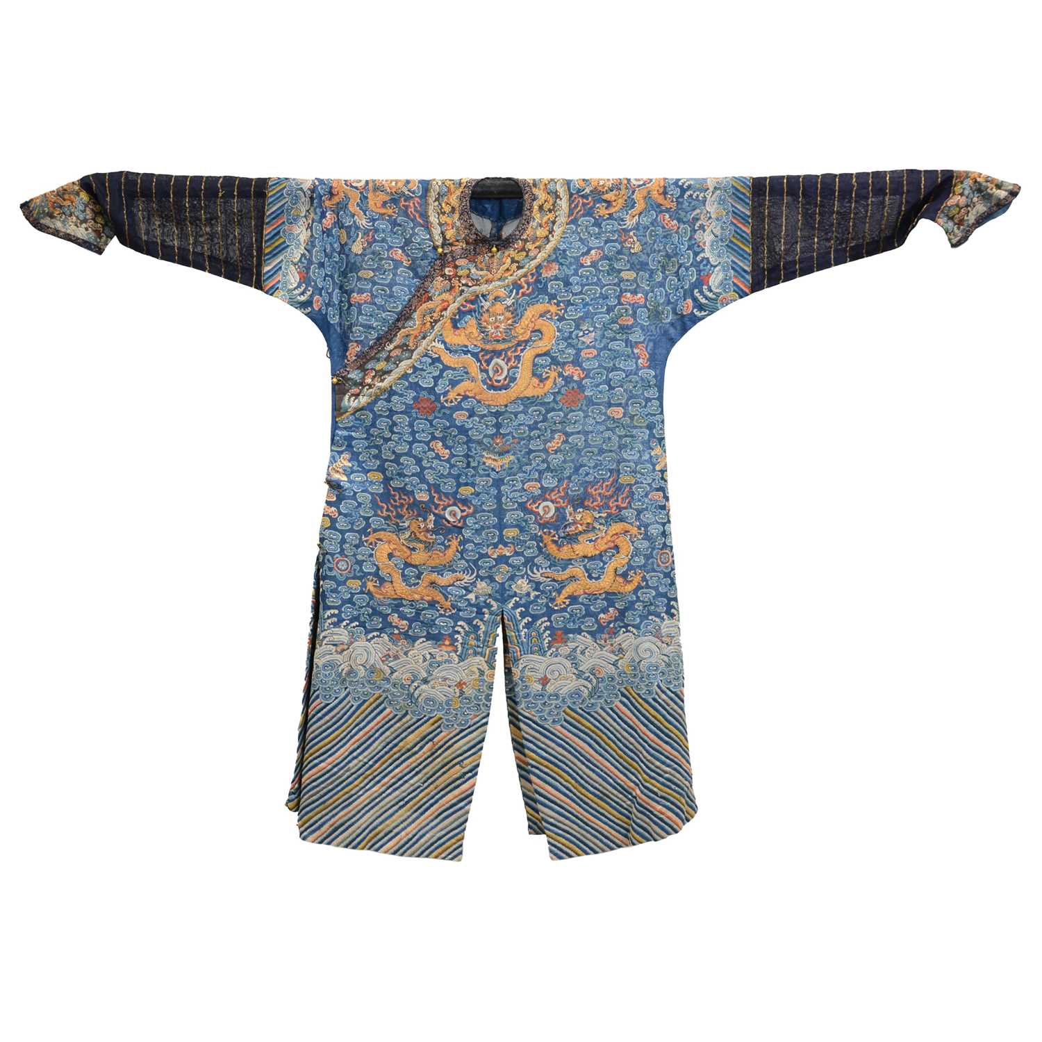 Lot 57 - Chinese embroidered robe, jifu,