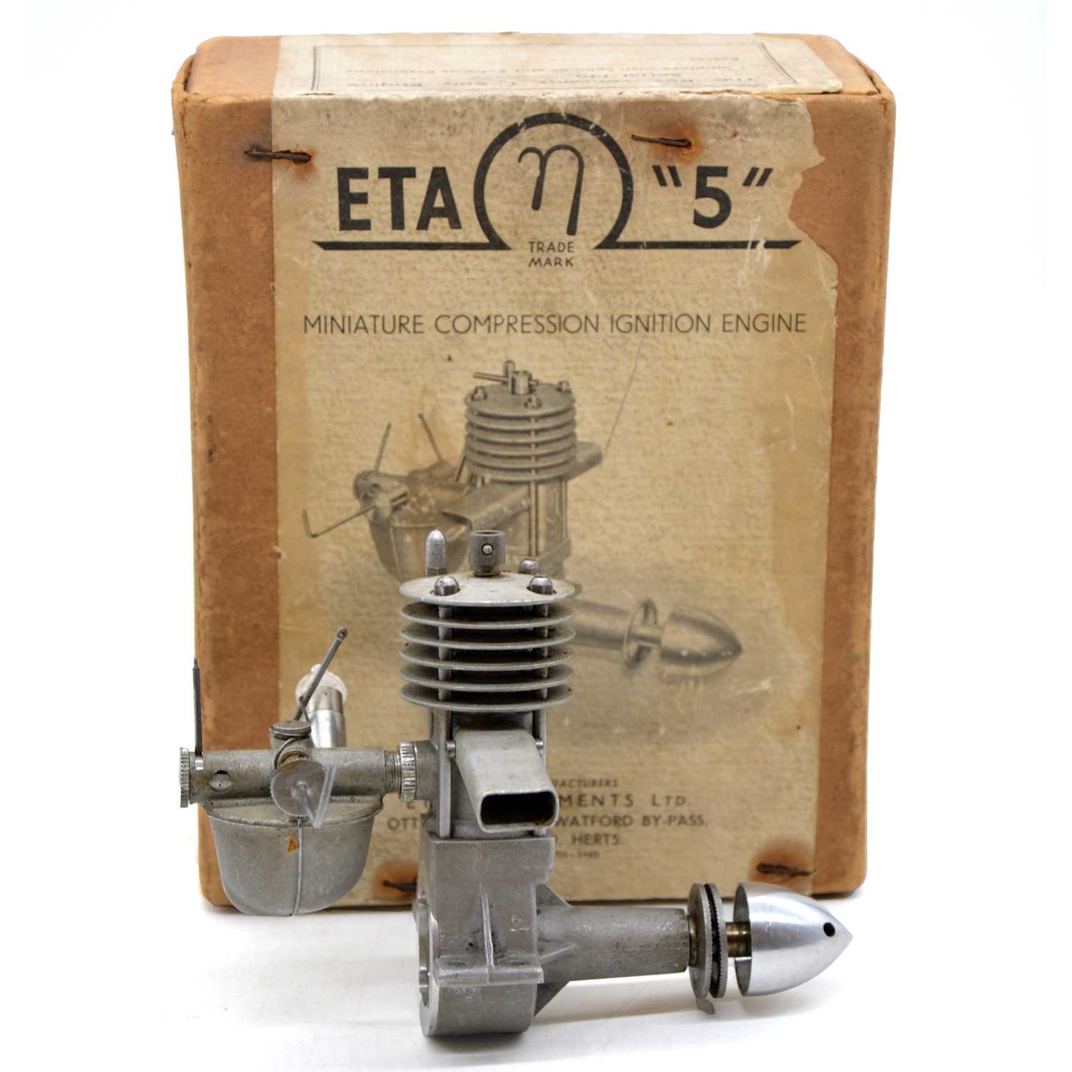 Lot 32 - ETA 5 diesel engine, boxed