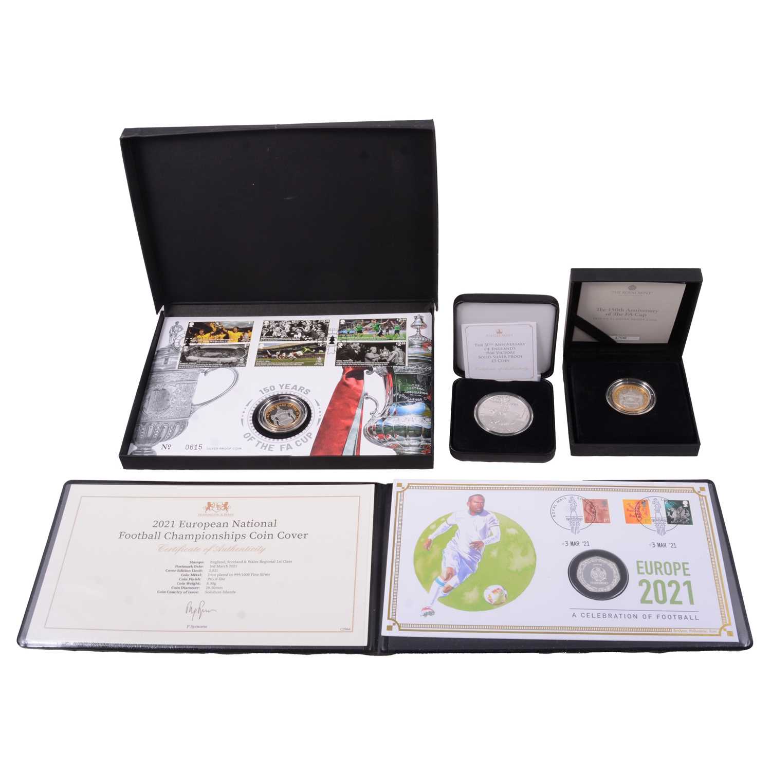 Lot 234 - Four sport-related Silver Proof Coins and