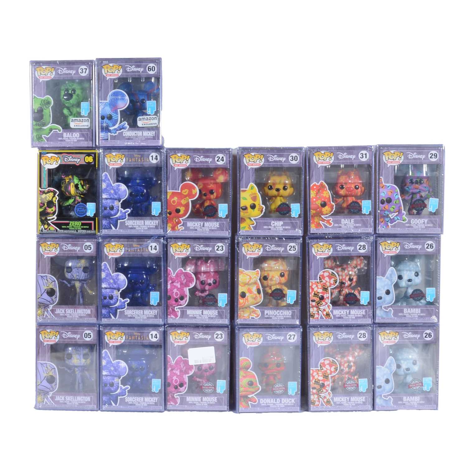 Lot 2 - Funko Pop!, twenty Disney figures, including