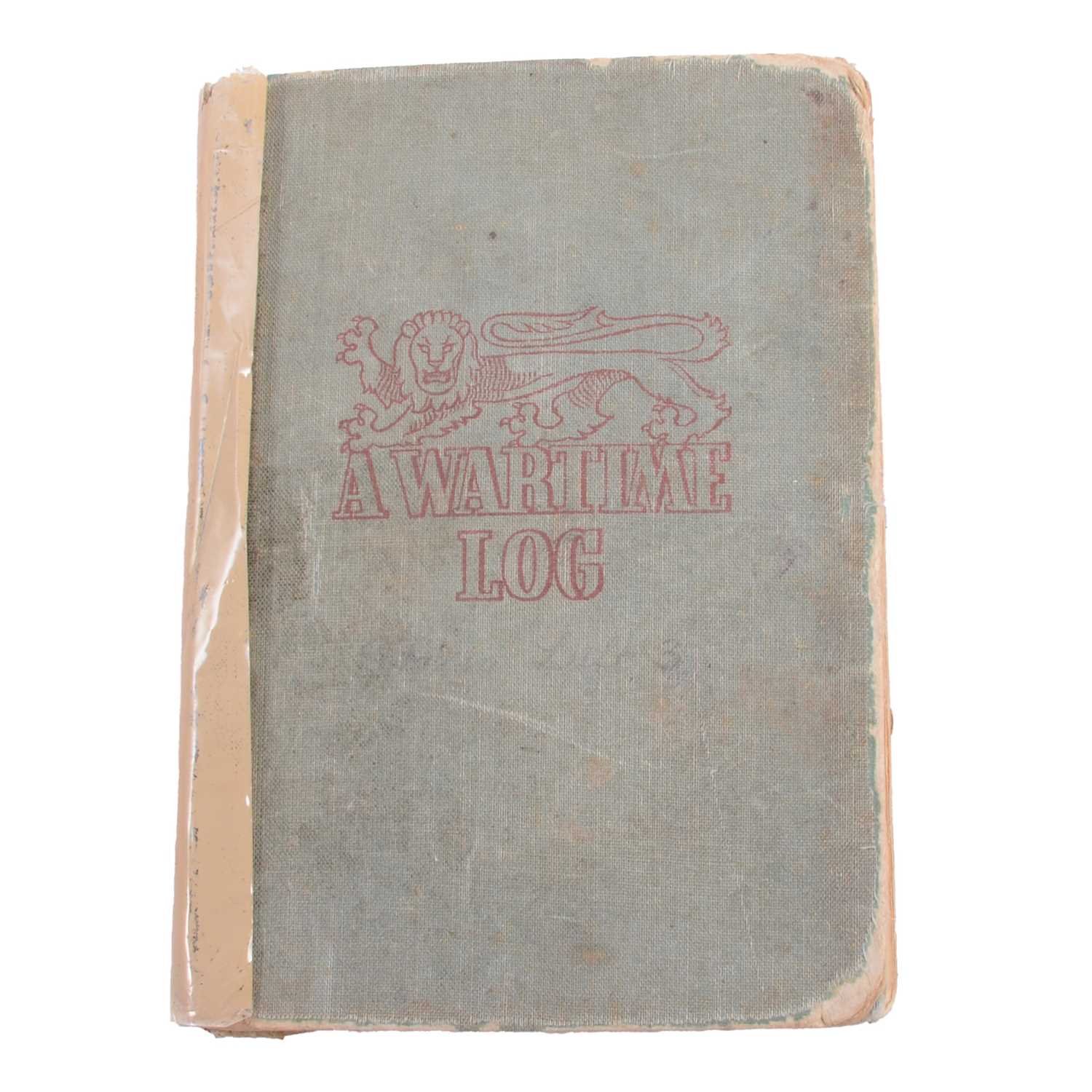 Lot 124 - WWII Prisoner of War Wartime Log, flight log