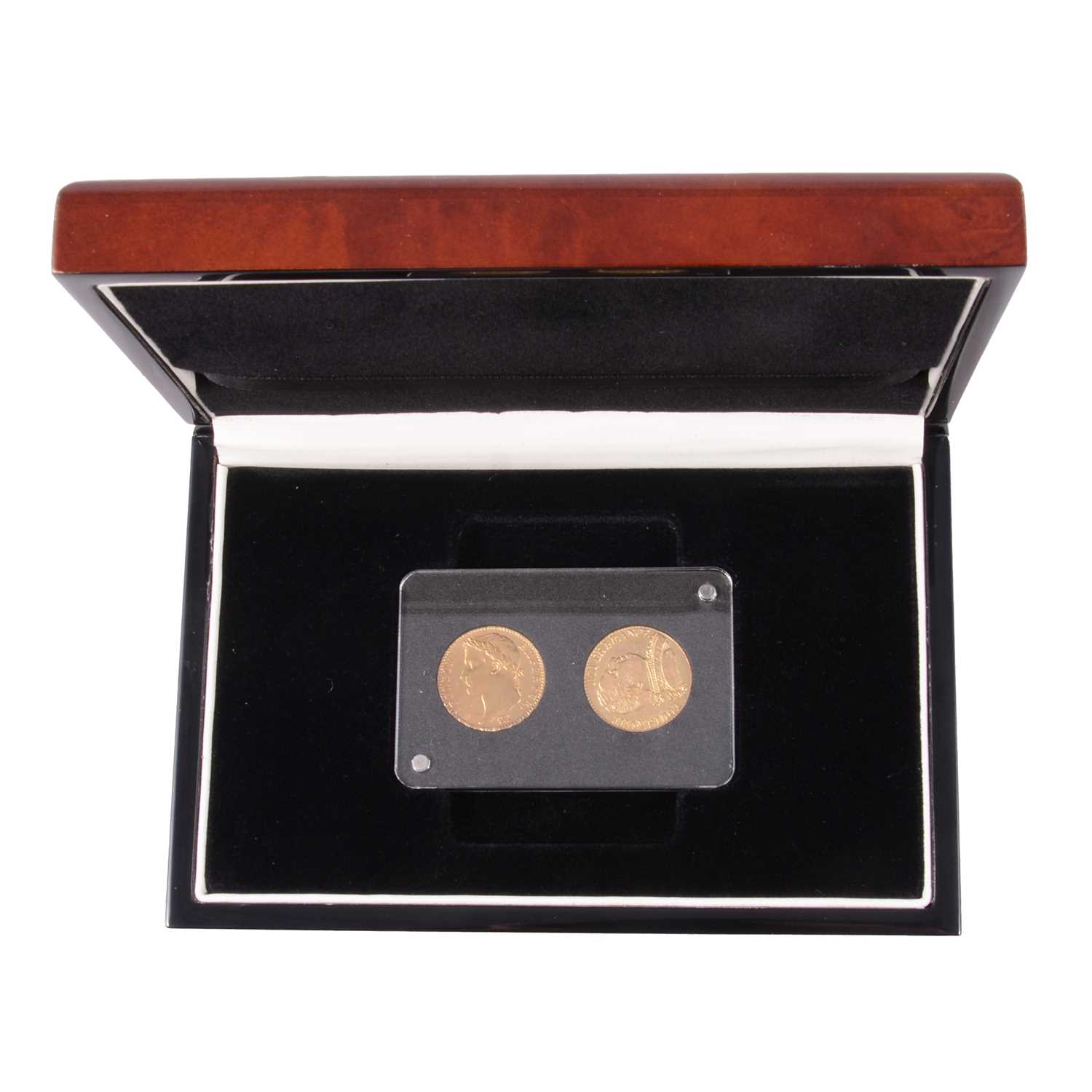 Lot 1169 - Two French Twenty Franc Gold Coins, Louis
