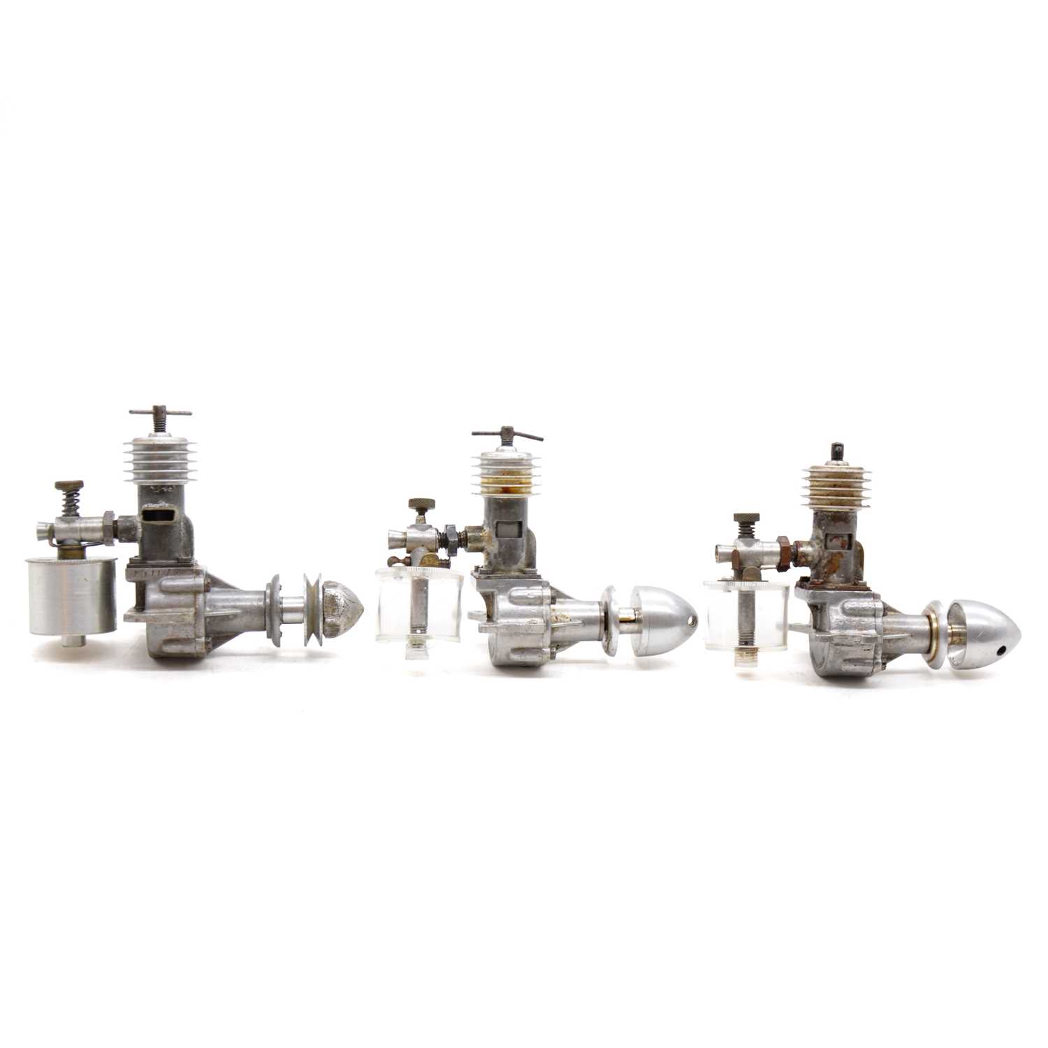 Lot 165 - Three ED engines, including 2cc Mk II; Comp