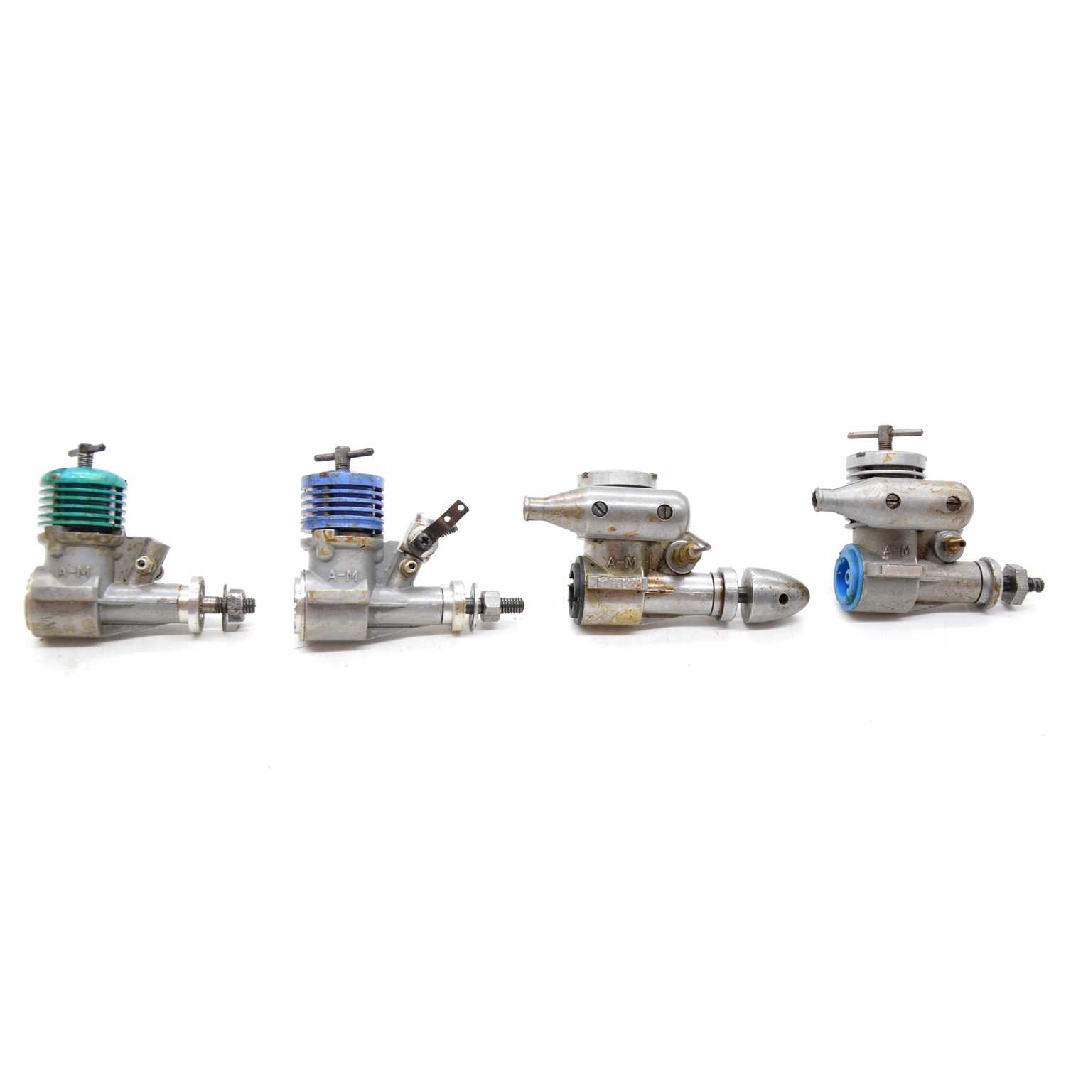 Lot 170 - Four AM diesel engines