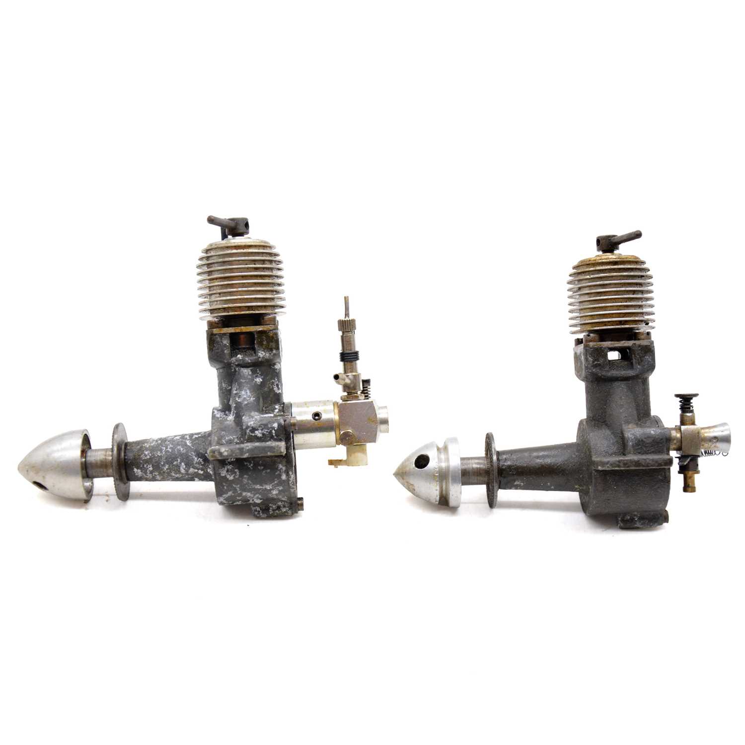 Lot 243 - Two Mills 2.46cc diesel engines