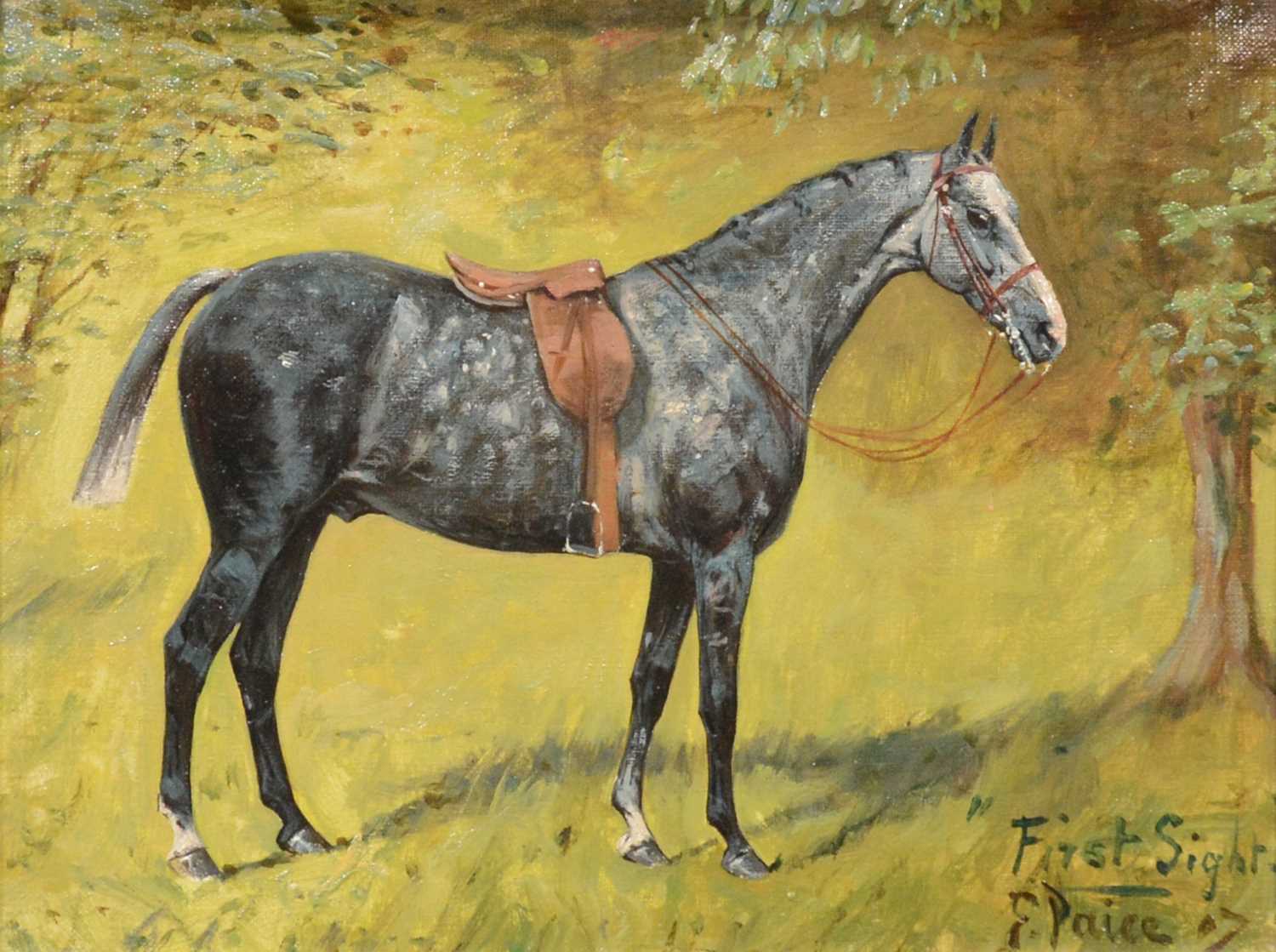 Lot 238 - George Paice, First Sight, a horse portrait