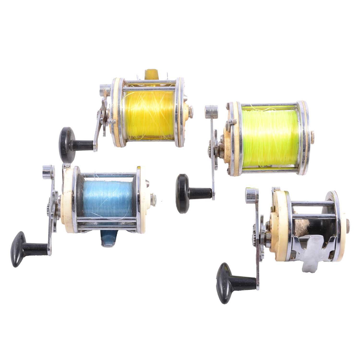 Lot 213 - Four Mitchell multiplier fishing reels