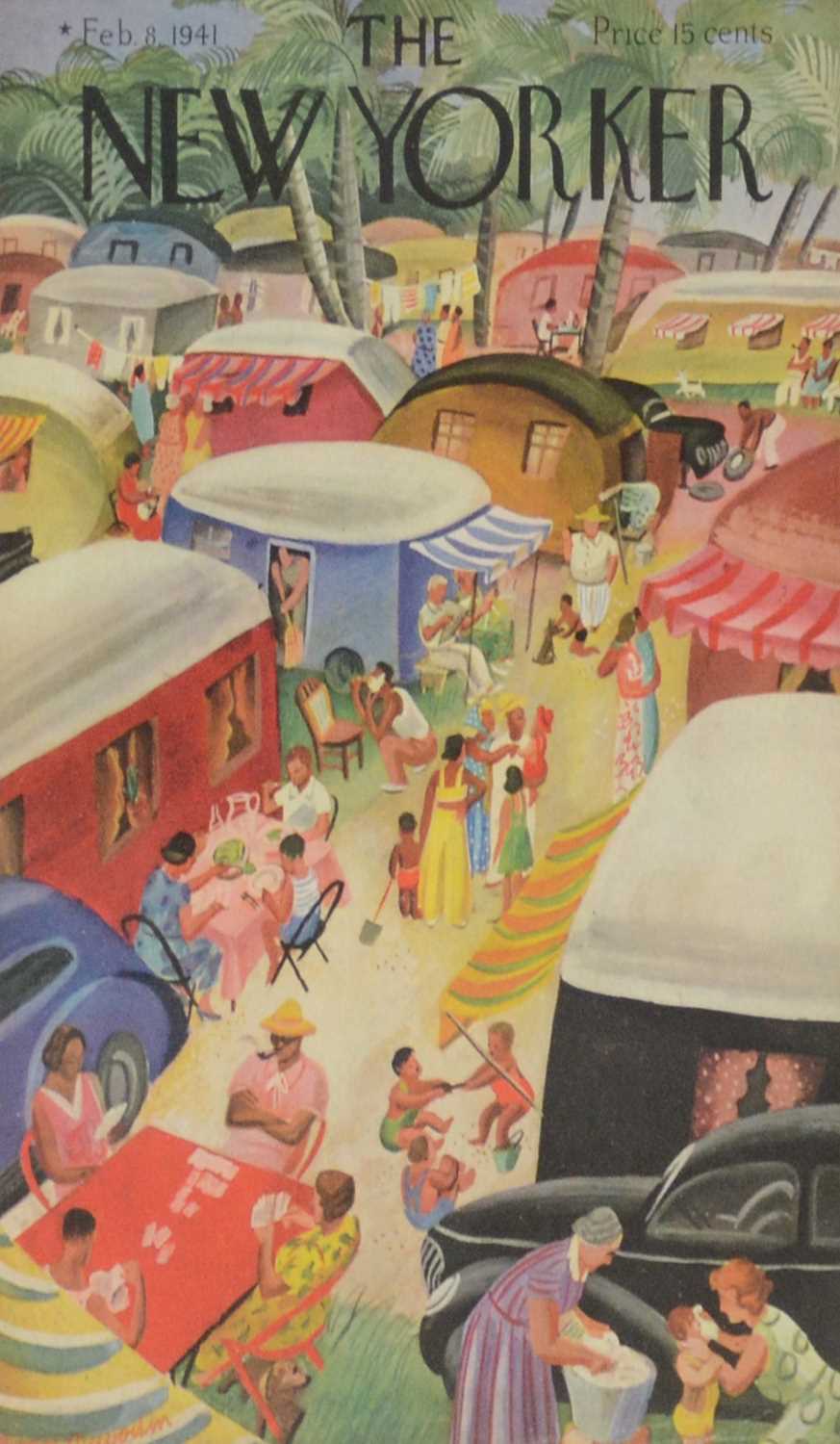 Lot 143 - Four Art Deco magazine covers - including