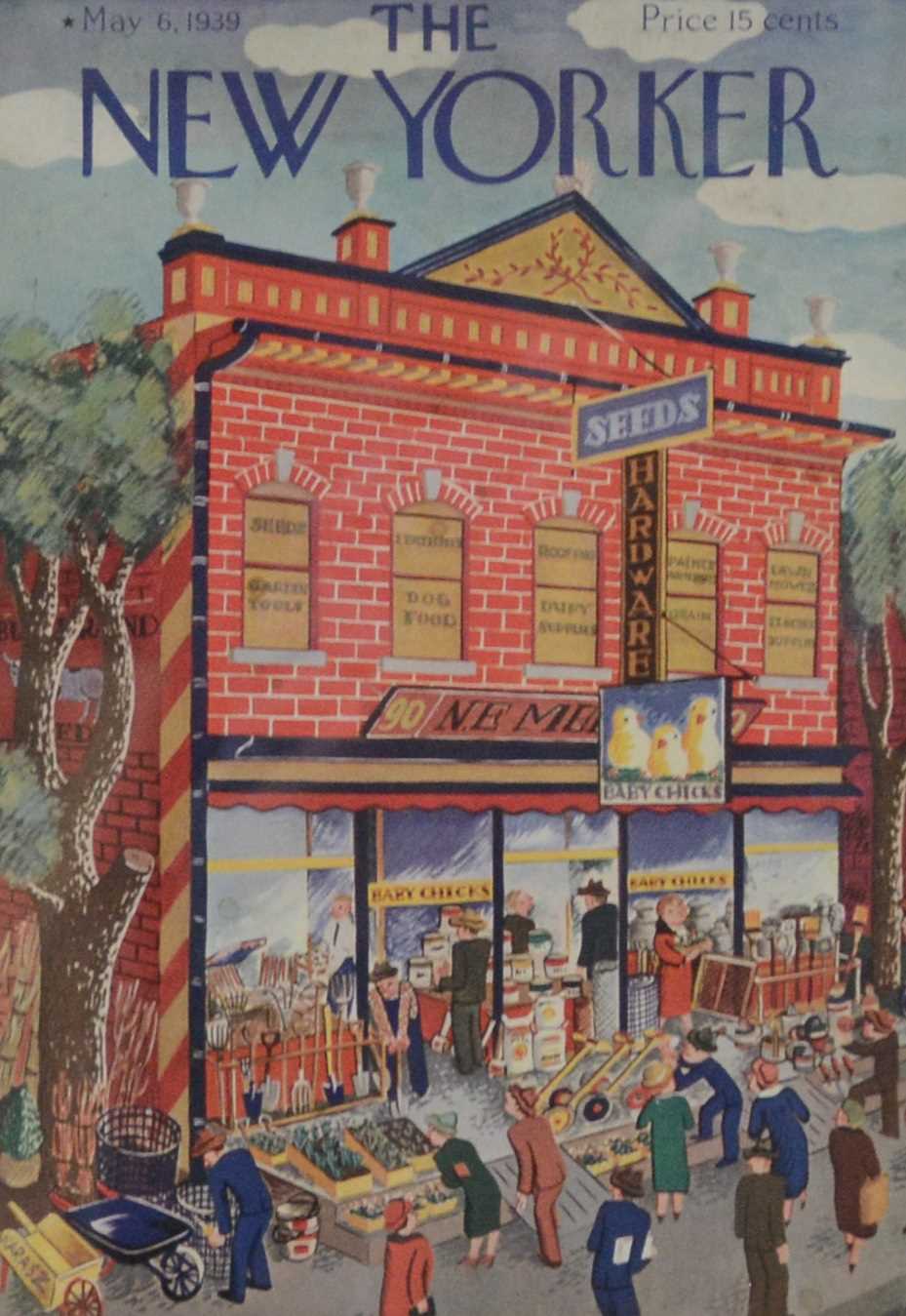 Lot 143 - Four Art Deco magazine covers - including