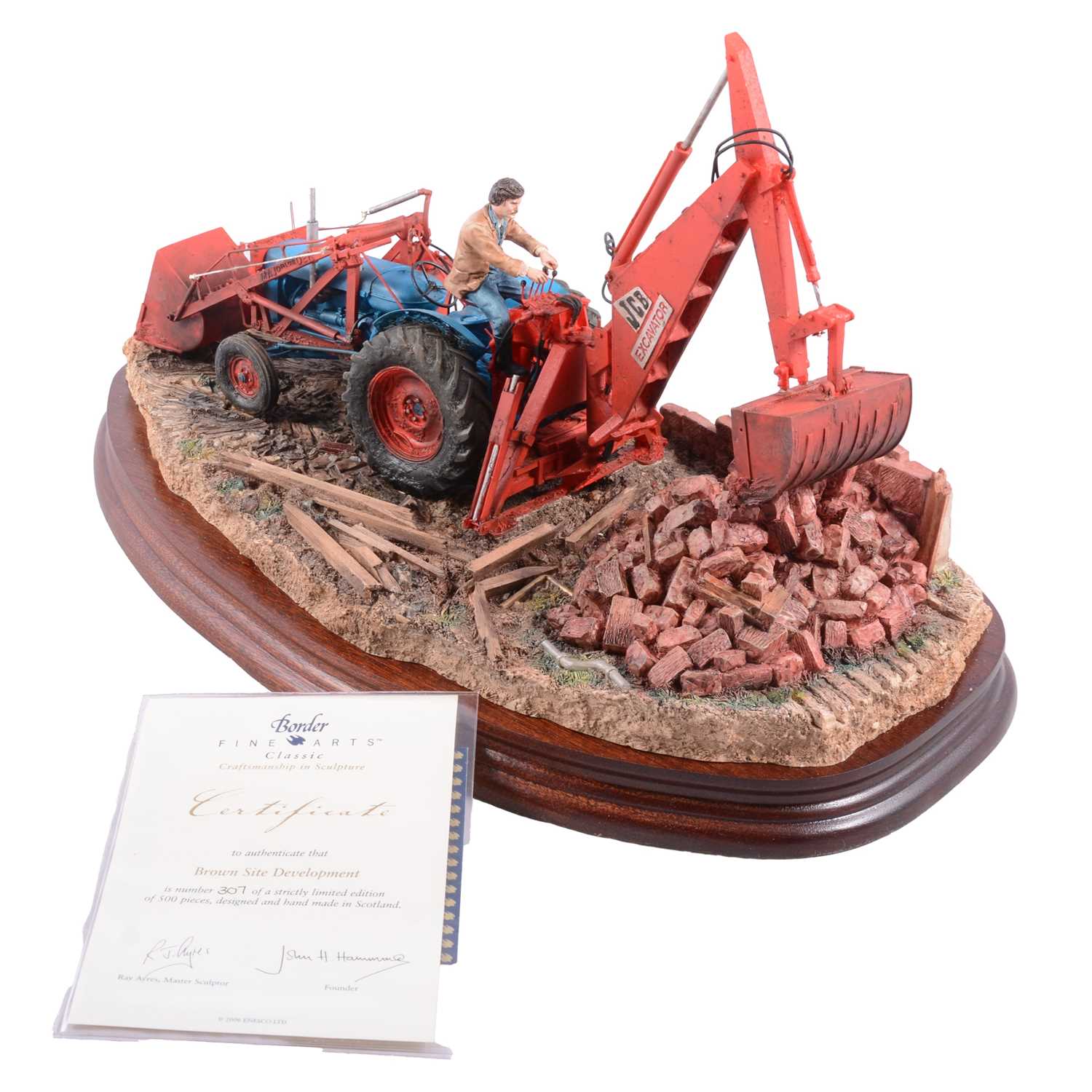 Lot 13 - Border Fine Arts, 'Brown Site Development'