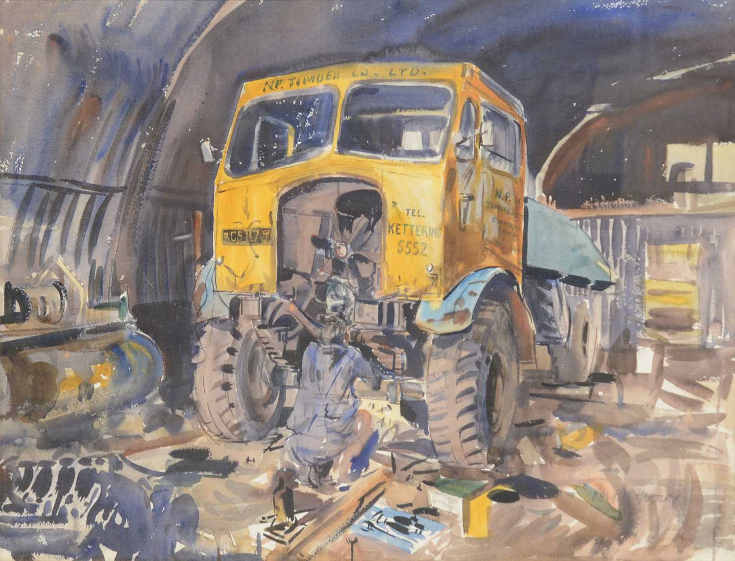 Lot 275 - Ralph Hartley, N P Timber lorry,