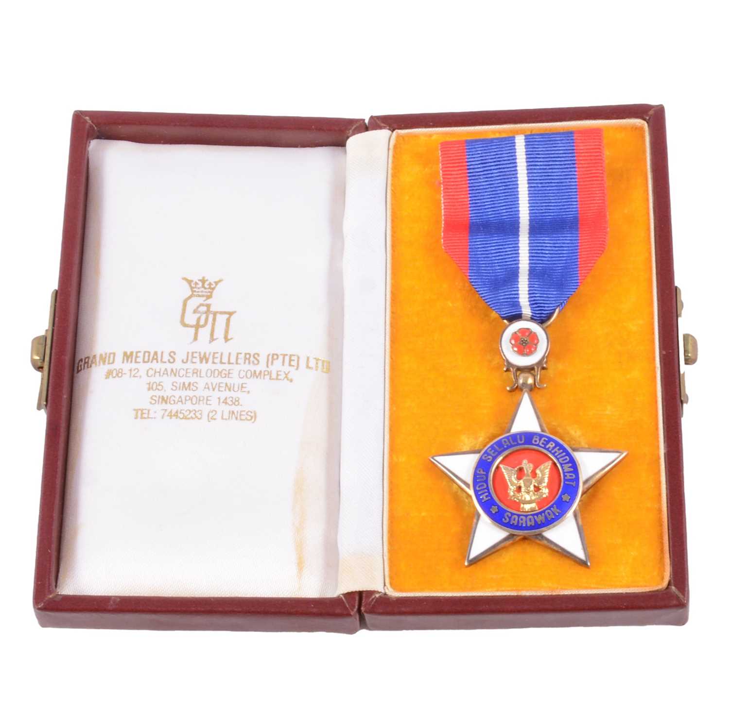 Lot 208 - Malay medal; Order of The Star of Sarawak,