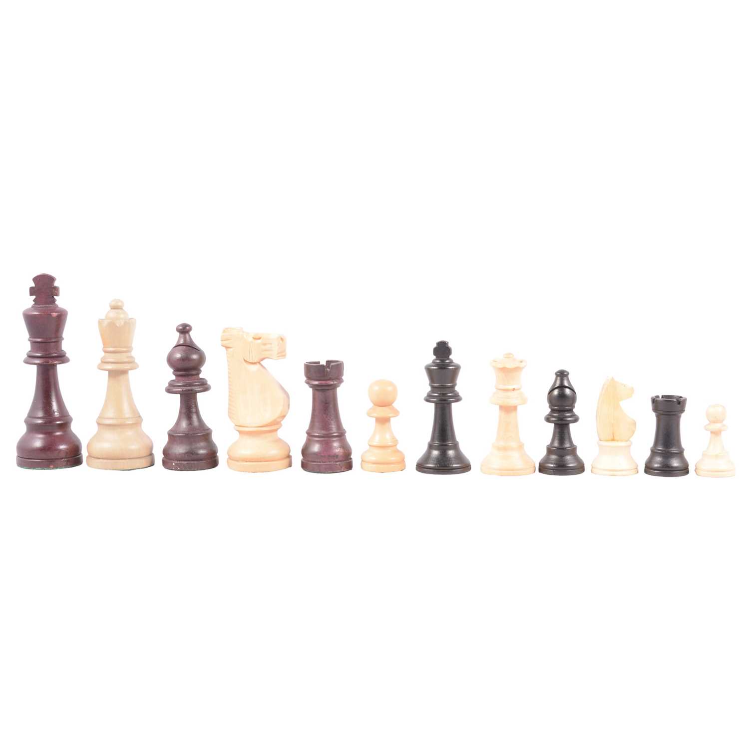 Lot 87 - Two French(?) chess sets,