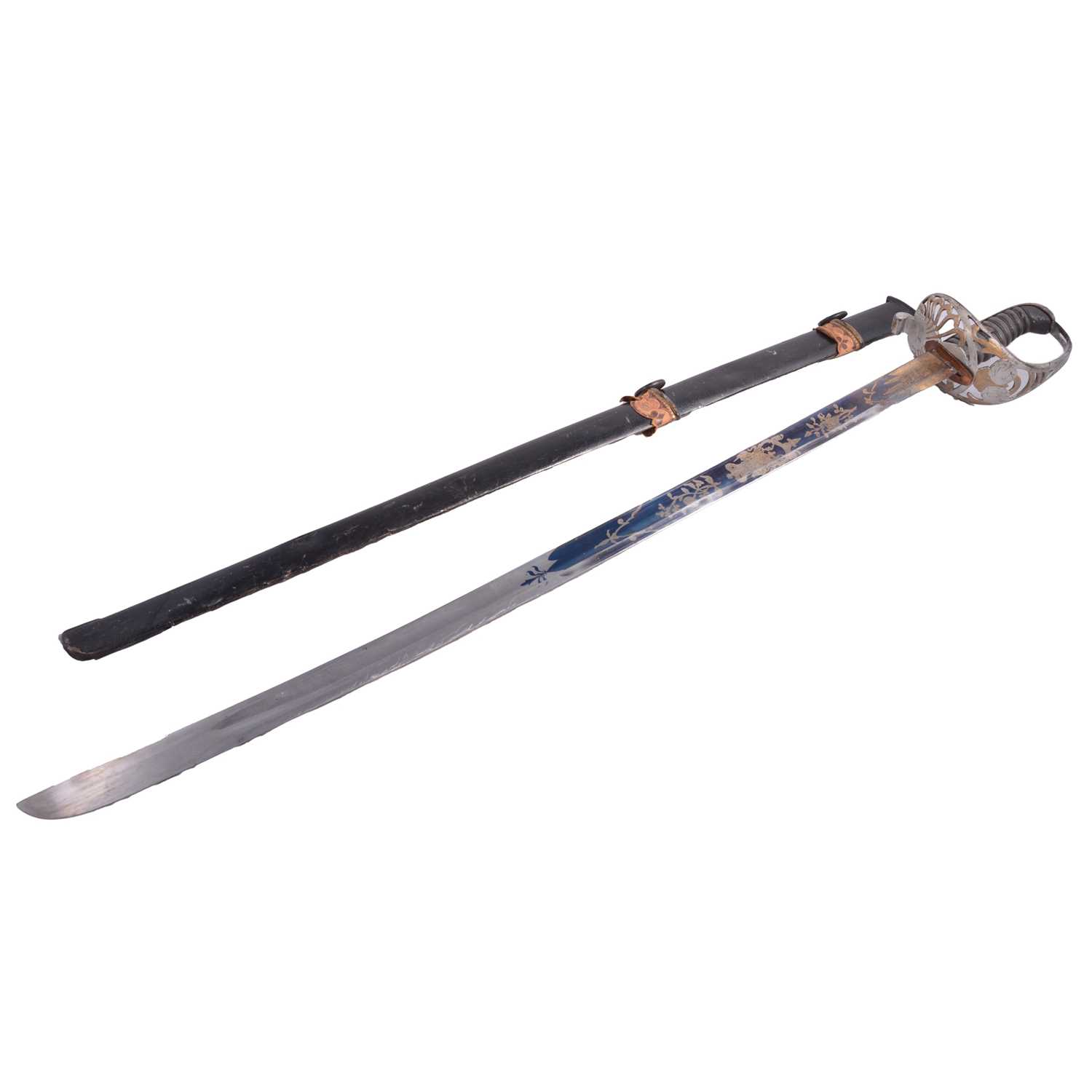 Lot 51 - Georgian Cavalry sword,