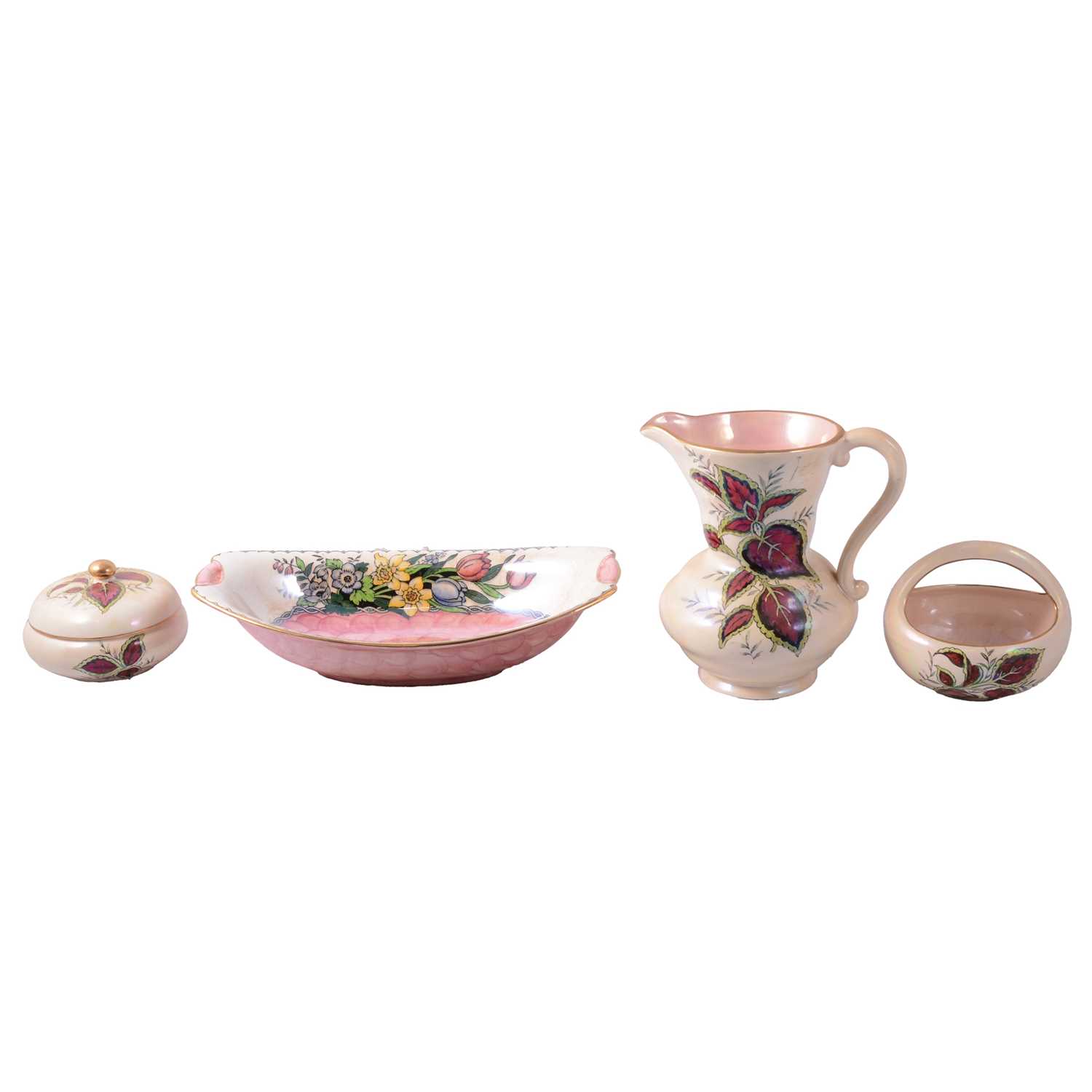 Lot 71 - Large collection of Maling Lustre Ware.