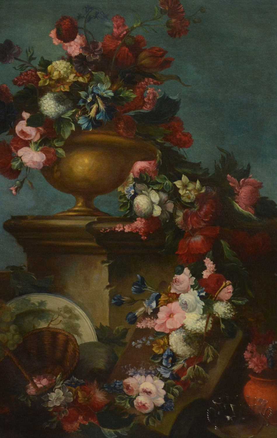 Lot 244 - Continental School, Still life,
