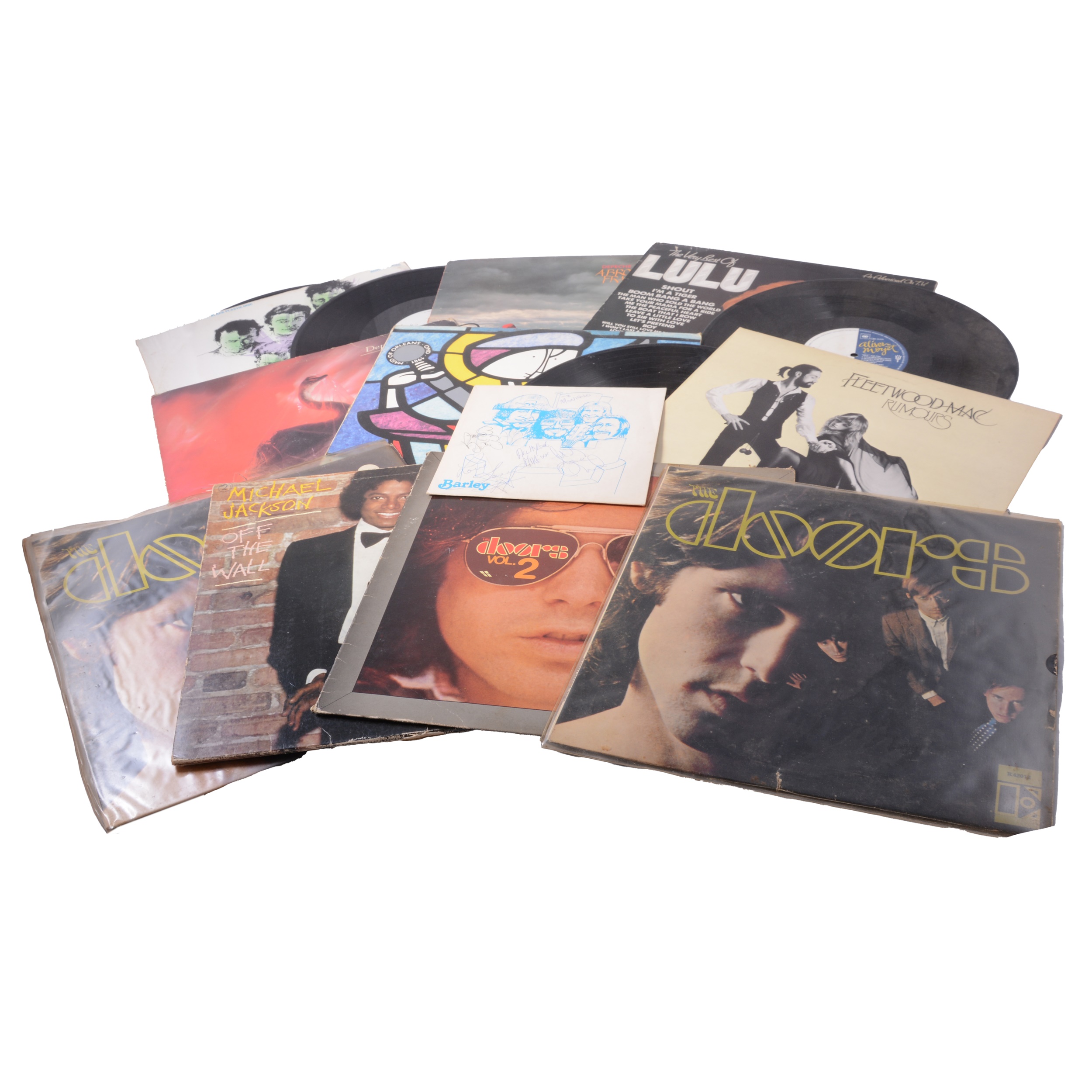 Lot 84 - A box of vinyl LPs, various artists mostly