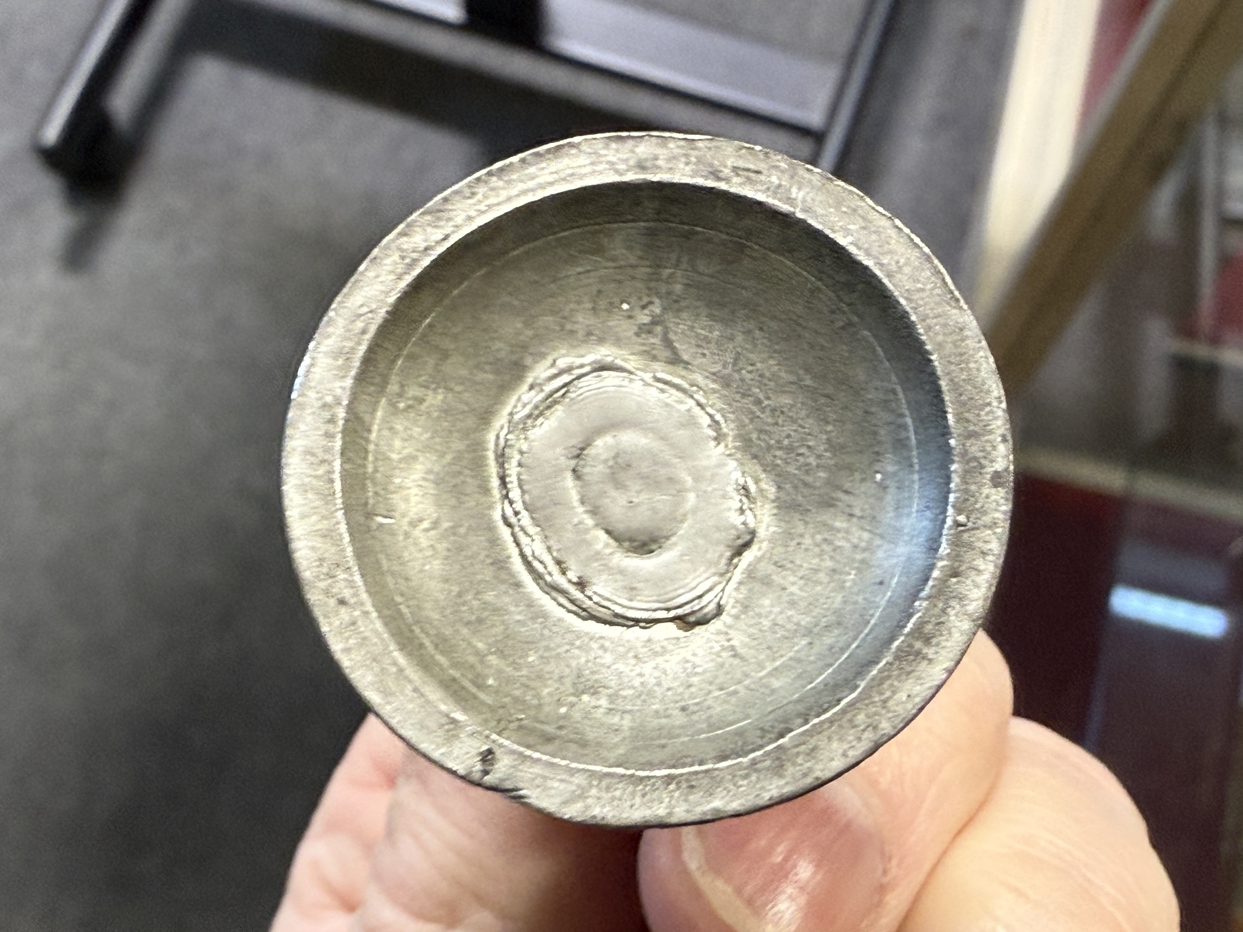 Lot 199 - Imperial British cast metal chess set, circa