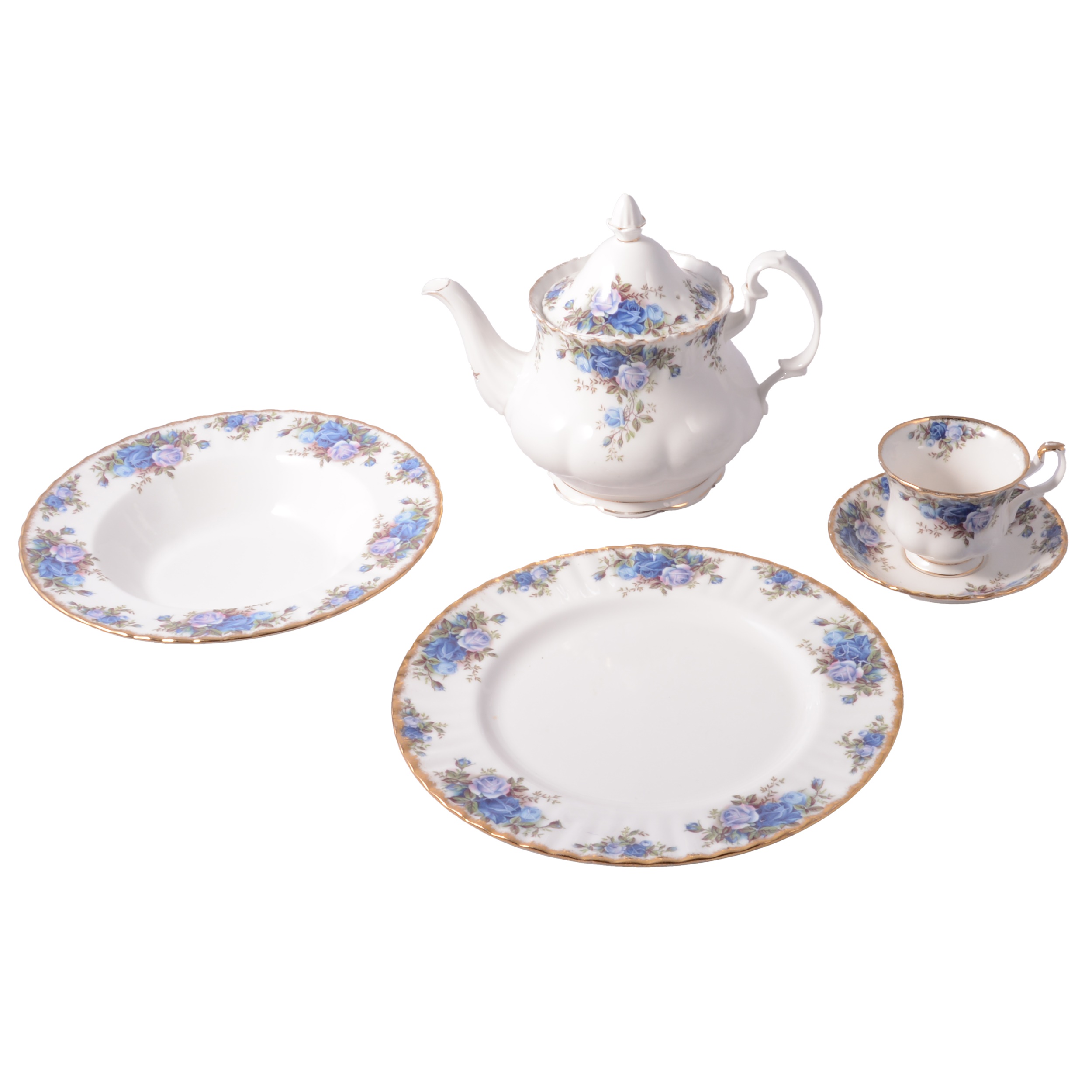 Lot 111 - Royal Albert, 'Moonlight Rose' pattern part