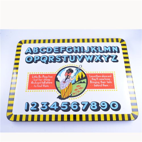 Lot 242 - Enamel sign, Bo Peep, 41cm x 56cm.