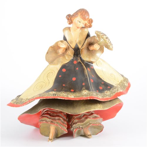 Lot 432 - Wade, 'Daisette', an Art Deco pottery figure,