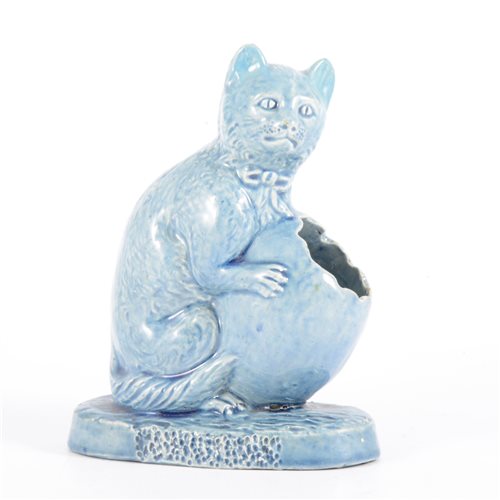 Lot 379 - C.H. Brannam, a Barum Ware pottery novelty