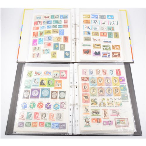 Lot 152 - Three ring binder albums of World Stamps.