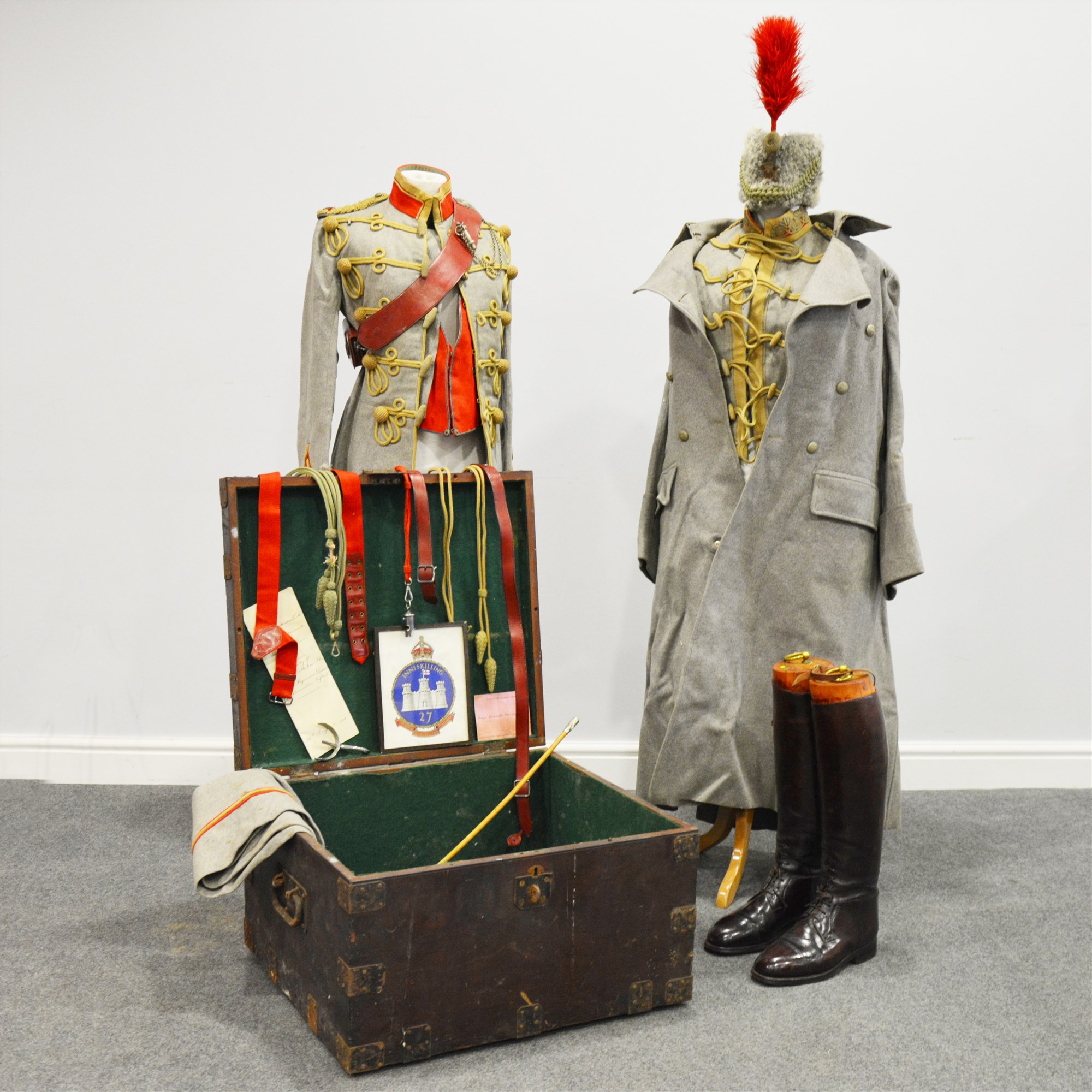 Lot 233 - Queens Westminster Rifle Volunteers Officers