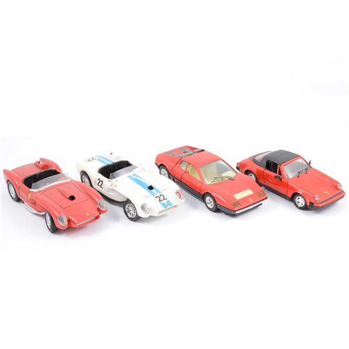 Lot 293 - Collection of mostly Burago loose model cars,