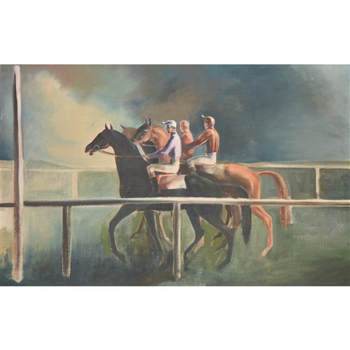 Lot 310 - Follower of John Skeaping, Three racehorses