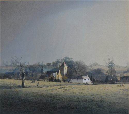 Lot 413 - Peter Newcombe, Leckhampstead, watercolour
