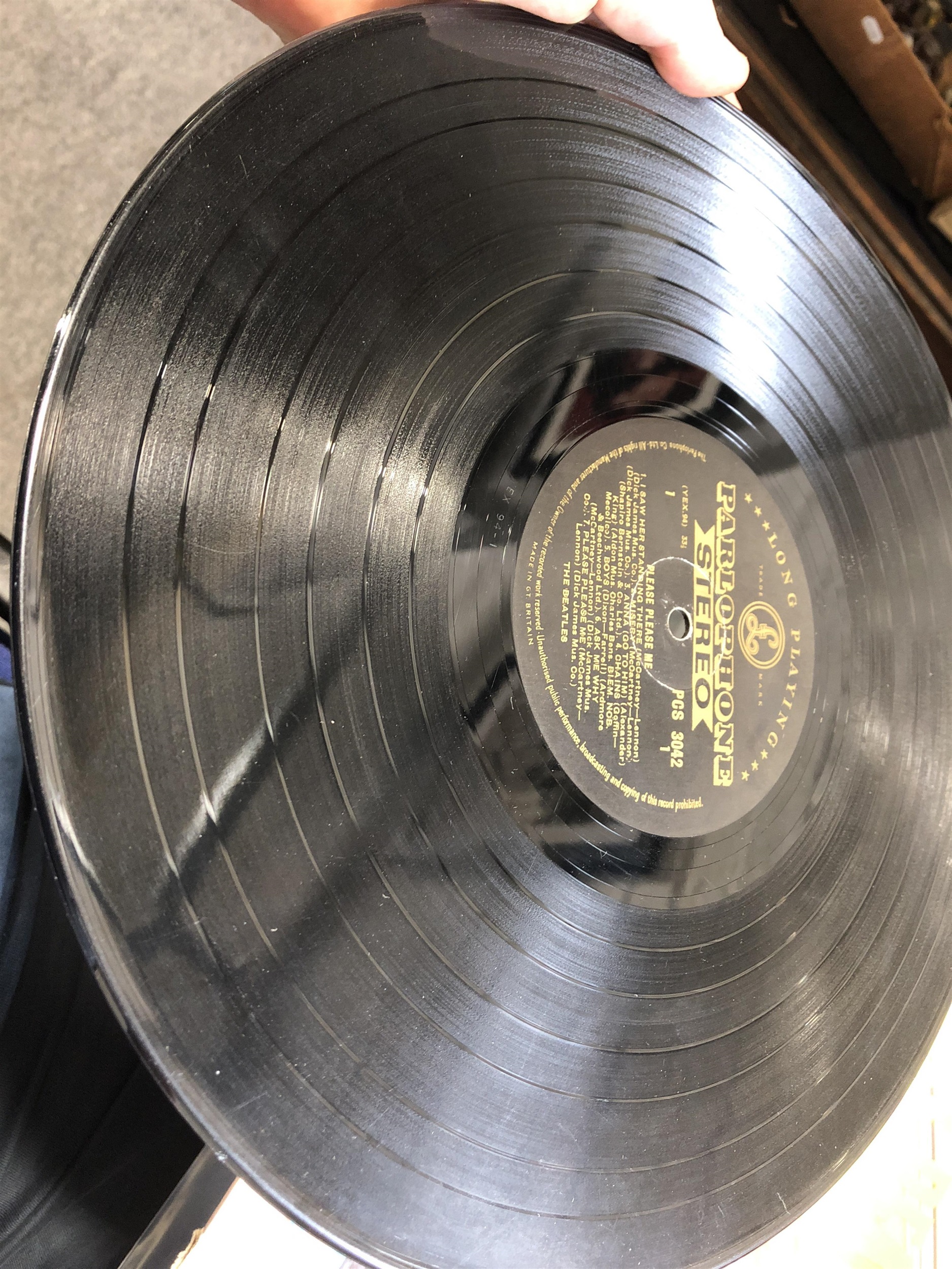 Lot 437 - A first stereo pressing of The Beatles