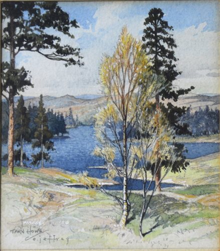 Lot 312 - Edward Jeffrey, Tarn Hows, watercolour